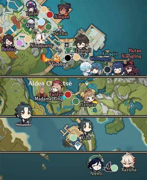 Liyue Characters Location After Lantern Rite Part 2 That Scene Where Hu
