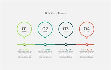 Premium Vector Modern Infographic Business Template Timeline Elements