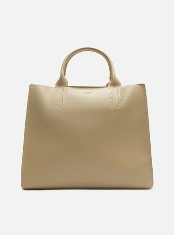 Bolsa Tote Nude Grande Arezzo