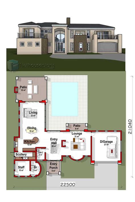 L Shaped House Design 3 Bedroom Floor Plan Images Nethouseplansl