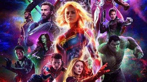 Endgame Characters 4k Avengers Endgame 2019 Poster 1920x1080