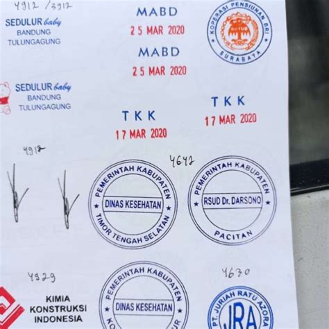 Jual Cetak Stempel Custom Trodat Lingkaran Bulat Nama Logo Perusahaan