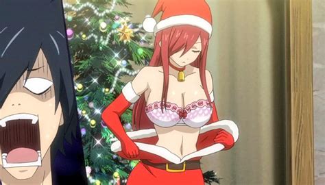 Ecchi Empire On Twitter Santa Erza Scarlet Merry Christmas