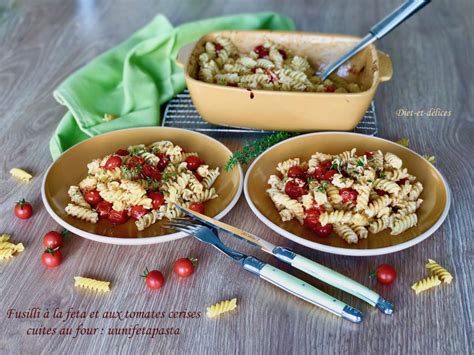 Fusilli à la feta et aux tomates cerises cuites au four uunifetapasta