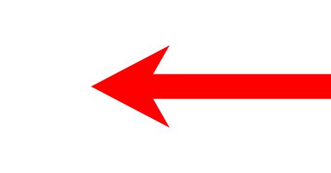 Flecha Roja PNG