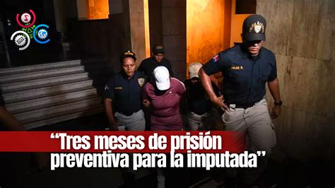 Imponen tres meses de prisión preventiva a Francelys Fulcar acusada de