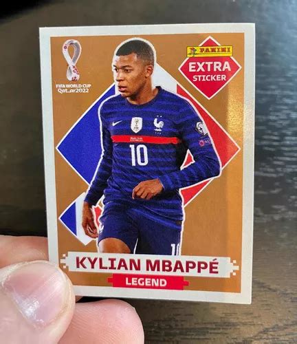 Figurinha Extra Copa 2022 Legend Mbappé Bronze R 190 em Guaíba