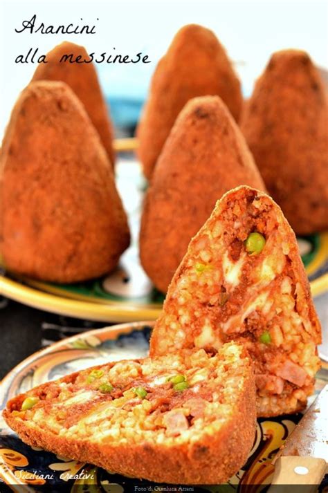 Arancini Di Riso Alla Messinese Ricetta Originale SICILIANI CREATIVI
