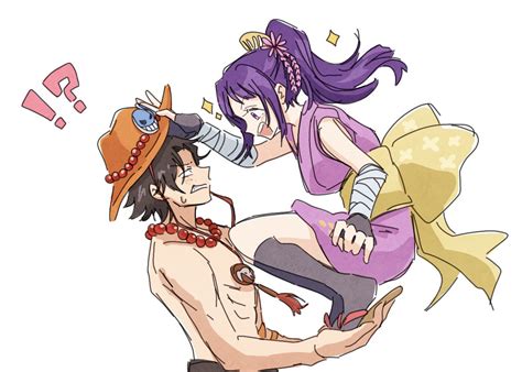 Portgas D Ace And Kurozumi Tama One Piece Drawn By 0h My God Danbooru