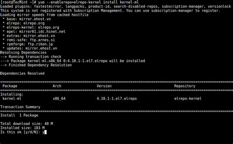 如何在 CentOS 7 中安装或升级最新的内核 LinuxStory