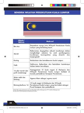 Page 34 Mari Kenali Bendera Negeri Negeri Di Malaysia