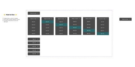 Dropdown Menu Figma