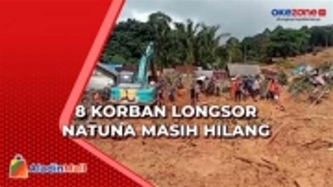 8 Korban Longsor Natuna Masih Hilang Tim SAR Tambah Waktu Pencarian 3