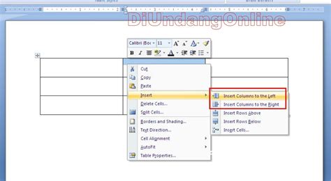4 Cara Membuat Tabel Di Microsoft Word Berita Bola Terkini Jadwal