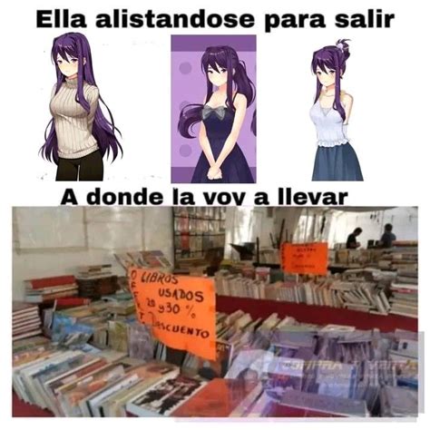 Pin En Yuri Ddlc En Club De Lectura Frases Para Libros Chistes