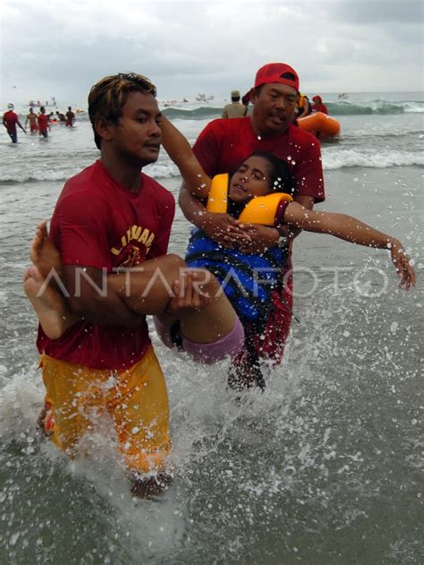 SIMULASI BENCANA ANTARA Foto