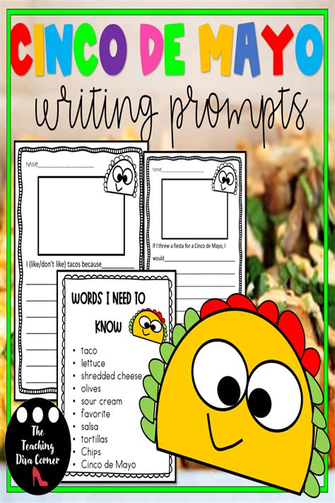 Cinco De Mayo Taco Writing Prompts