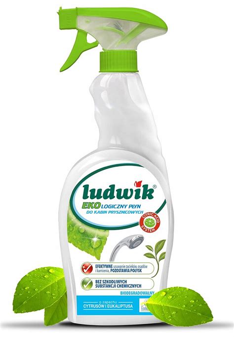 Płyn do mycia kabin prysznicowych Ludwik ekologiczny 750 ml Sklep