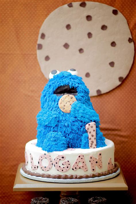 Cookies And Milk Party Featuring Cookie Monster Birthday Party Ideas Photo 1 Of 31 Catch My