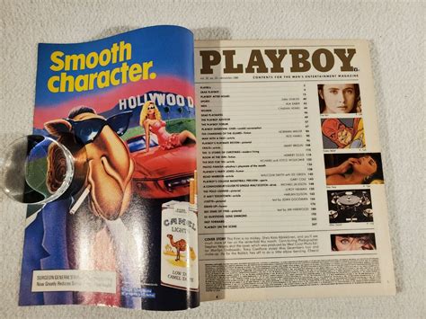 Playboy Magazine Back Issue December 1988 Playmate Kata Kärkkäinen