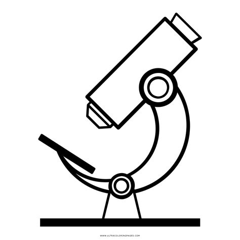 Microscopio Optico Y Sus Partes Sketch Coloring Page 4264 The Best