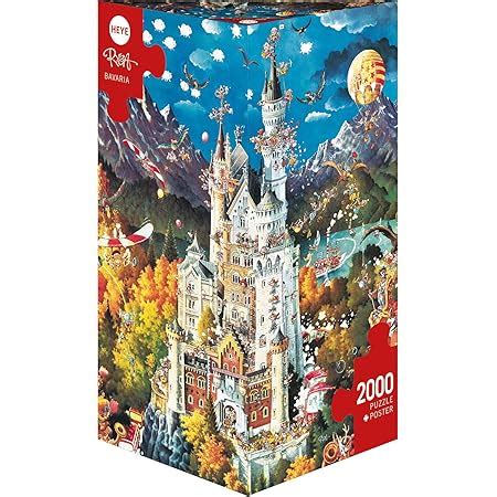 Heye 29700 Puzzle Classique Bavaria 2000 Pièces Amazon fr