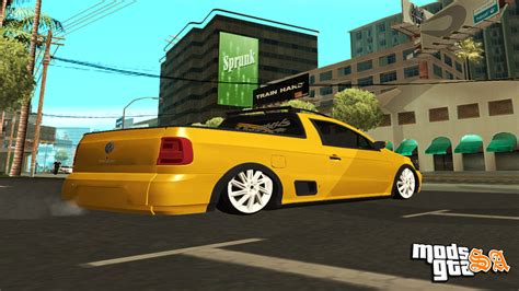 Mods GTA San Andreas Volkswagen Saveiro G7 Rebaixada Som