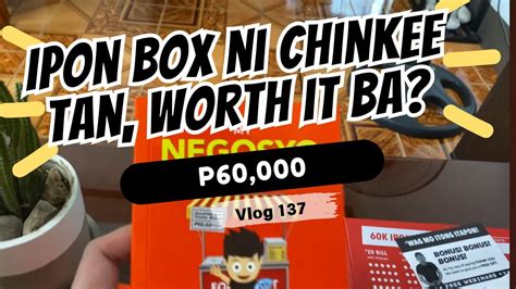 IPON BOX Ni Chinkee Tan Worth It Ba 60 To 120 Thousand Pesos Ipon