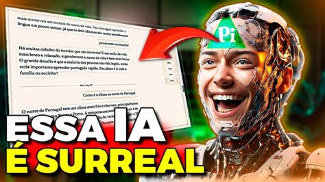 Chat Voz Essa IA vai muito além que o CHATGPT l Novo PI AI