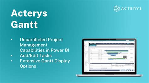 Acterys Gantt Project Planning In Power Bi Youtube