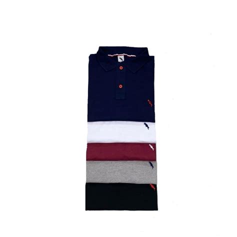 Kit 4 Camisas Gola Polo PLUS SIZE TEUCATI Shopee Brasil