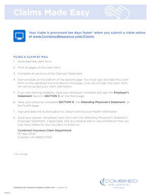 NY Combined Life Insurance Company NYRCE 1 Fill And Sign Printable