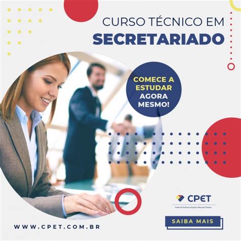 Curso Técnico em Secretariado Escolar CPET CENTRO DE