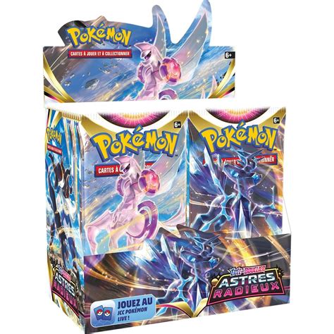 Pokémon Display Boite de 36 Boosters Astres Radieux EB10 FR à