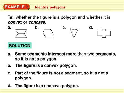 example 1 identify polygons ppt download