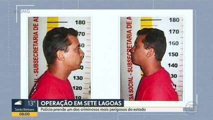 Operação prende em Sete Lagoas o primeiro criminoso da lista dos mais