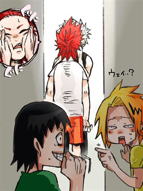 Kirishima Eijirou X Bakugou Katsuki Boku No Hero Academia My Hero