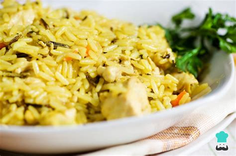 Arroz con Pollo al Curry Receta FÁCIL
