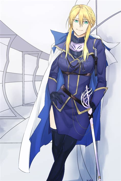 Lancer Artoria Pendragon Saber Fate Stay Night Image By Pixiv