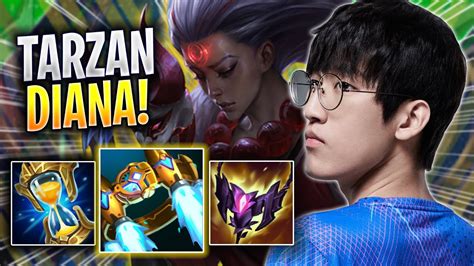 Tarzan Is A God With Diana Lng Tarzan Plays Diana Jungle Vs Wukong