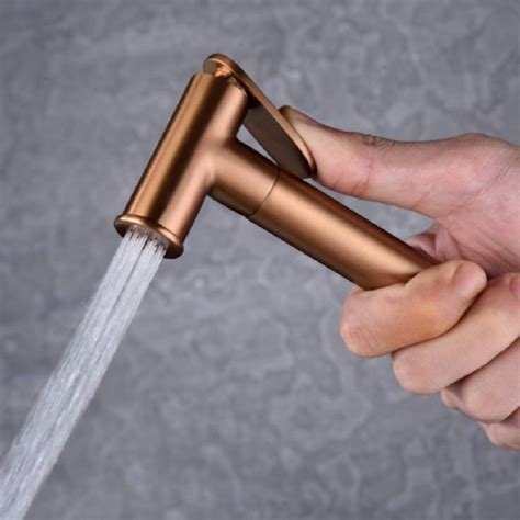 Monomando empotrar para bidé WC MUNICH oro rosa cepillado RDM001 ORC