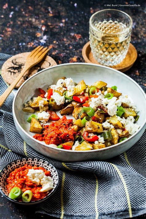 Gebackener Kartoffelsalat Mit Gem Se Feta Und Aiwar Ganz Fix Aus Dem