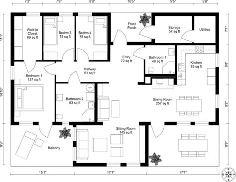 House Plans How To Design Your Home Plan Online Floor Plans Floor