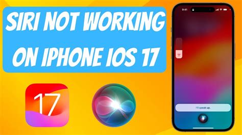 How To Fix Siri Not Working Issue On IPhone IOS 17 YouTube