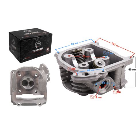 Głowica Moretti Skuter 4T 50Cc 139Qmb Jednoslady Sklep pl