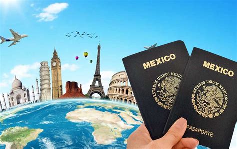 Estos países puedes visitar solo con el pasaporte mexicano