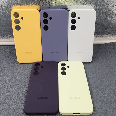 Capa De Silicone Líquido Sedosa Original Para Samsung Galaxy S24 Ultra