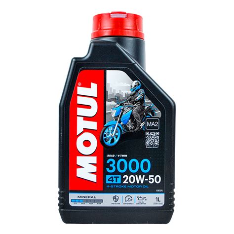 ACEITE MOTUL 5000 20W50 4T SEMITINTETICO PACK 12 PZA DE 1 LT Motomania