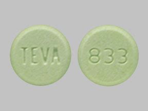 Teva 833 Pill Uses Dosage Side Effects Addiction Meds Safety