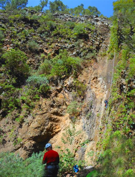 FRANCISCO FARIÑA II DESCENSO DEL BARRANCO DE LAS MADRES DEL AGUA